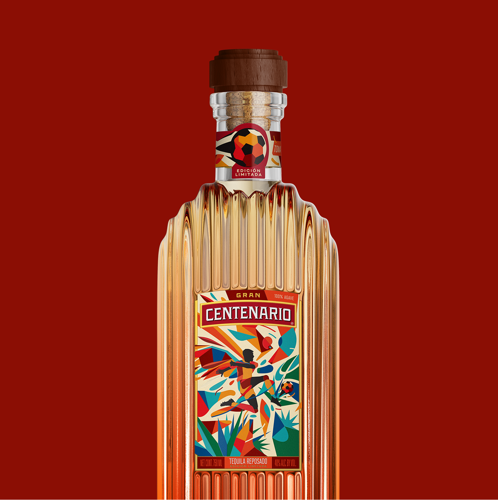 Reposado Fútbol Label | Centenario Tequila